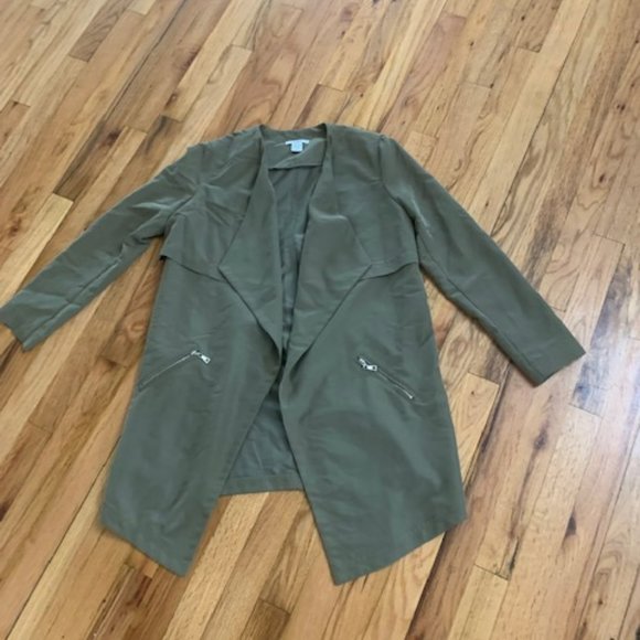 Bar III | Jackets & Coats | Bar Iii Open Style Trench Coat Size Xss ...